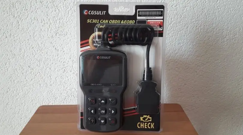 OBD SCANNER REVIEW-CGSULIT SC301 OBD2 & EOBD